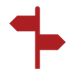 routing sign icon | Veratech | IT Staffing & Managed Solutions